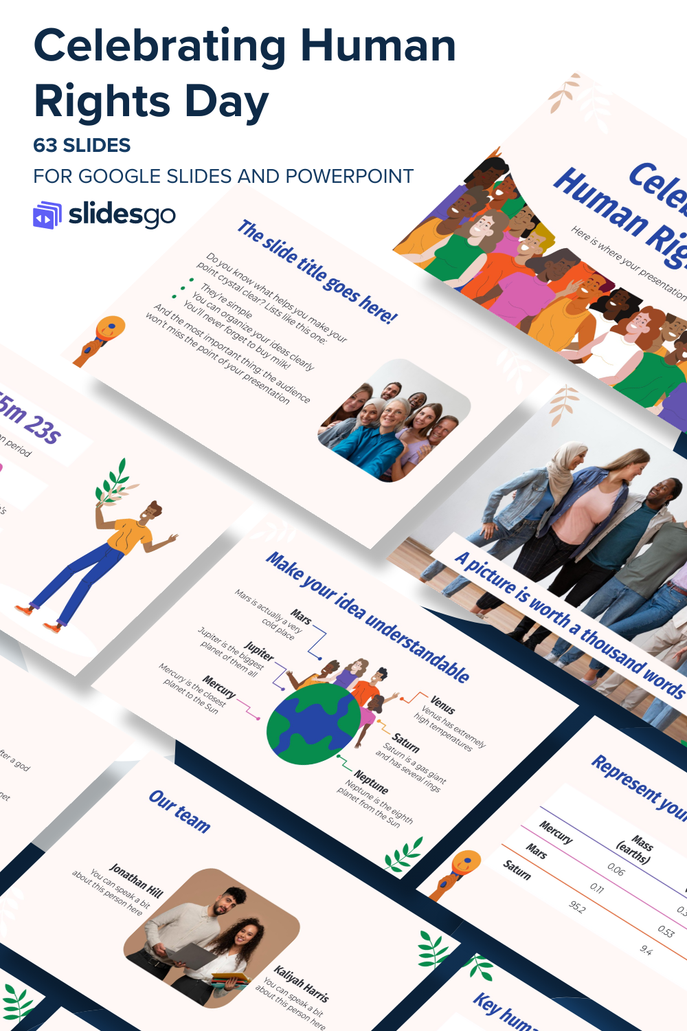 Celebrating Human Rights Day | Google Slides & PPT