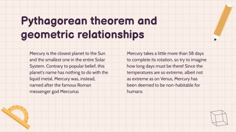 Pythagorean Theorem and Geometric Relationships - 8th Grade