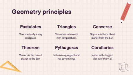 Pythagorean Theorem and Geometric Relationships - 8th Grade