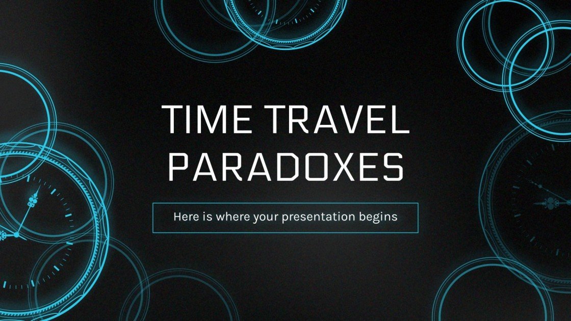 Time Travel Google Slides and PowerPoint Template