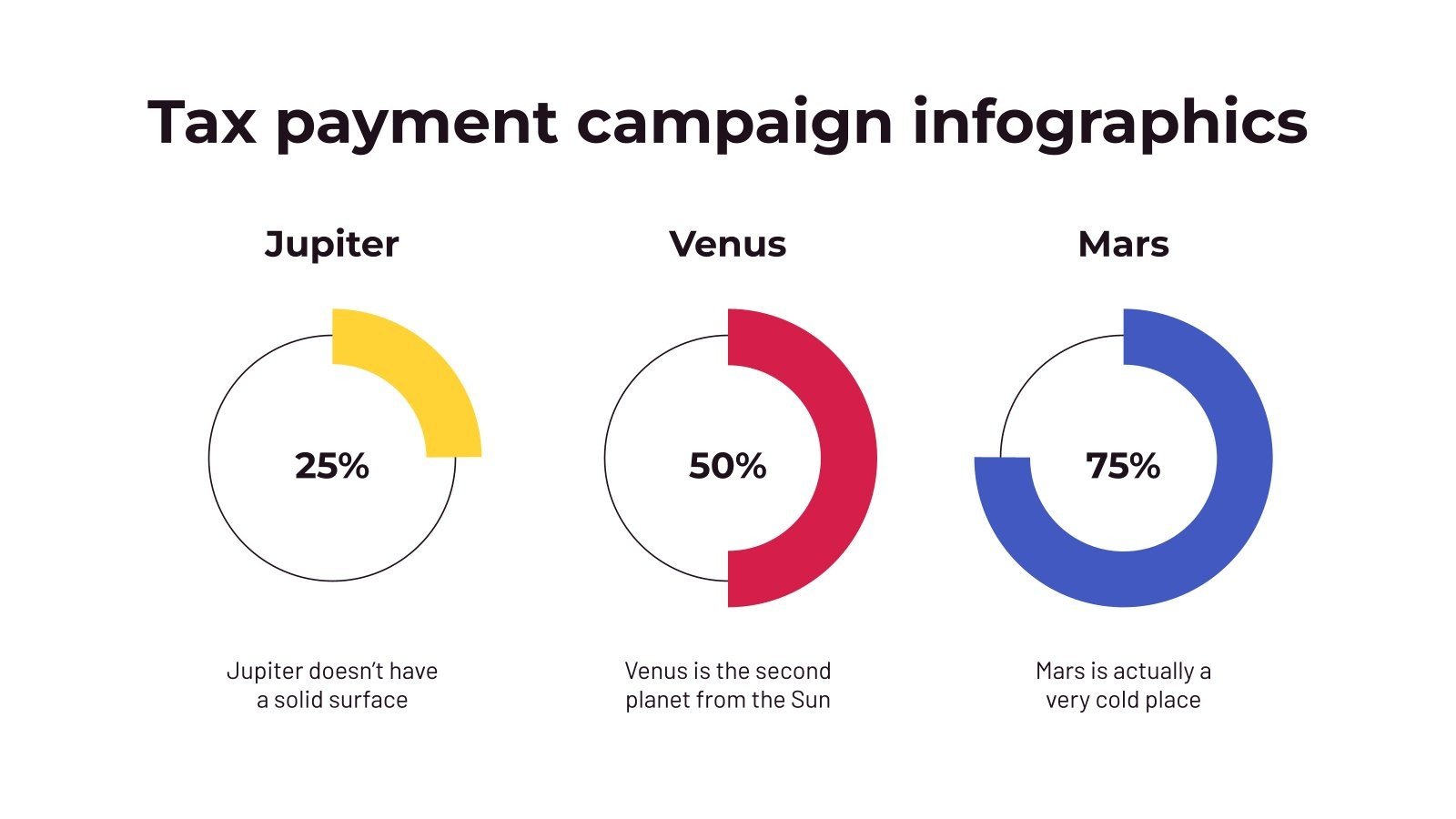 Tax Payment Campaign Infographics | Google Slides & PPT