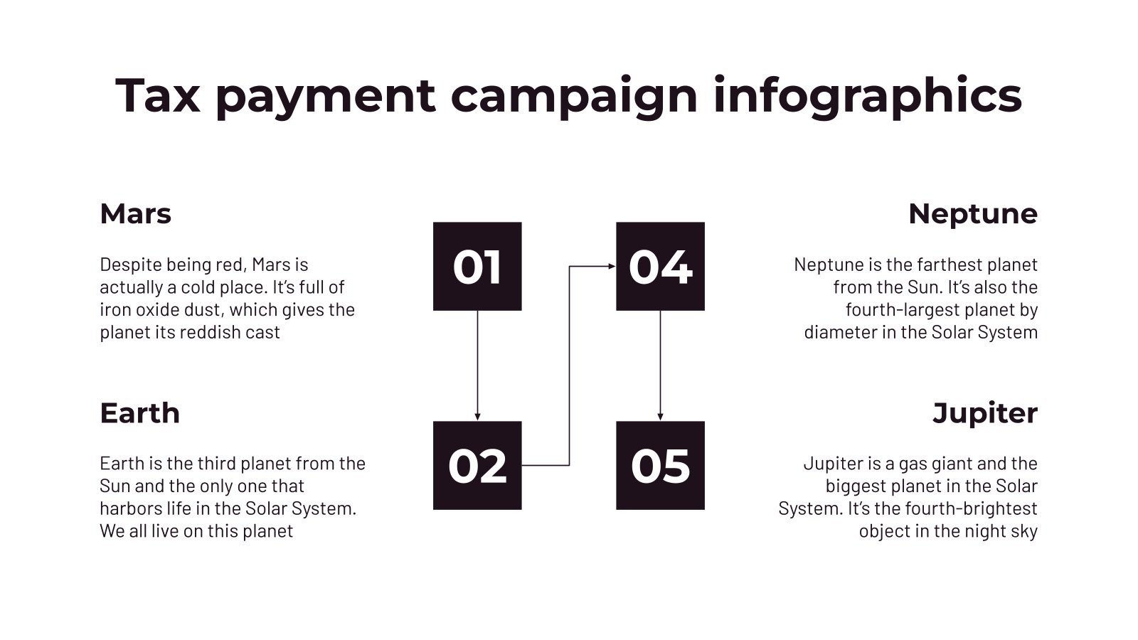 Tax Payment Campaign Infographics | Google Slides & PPT