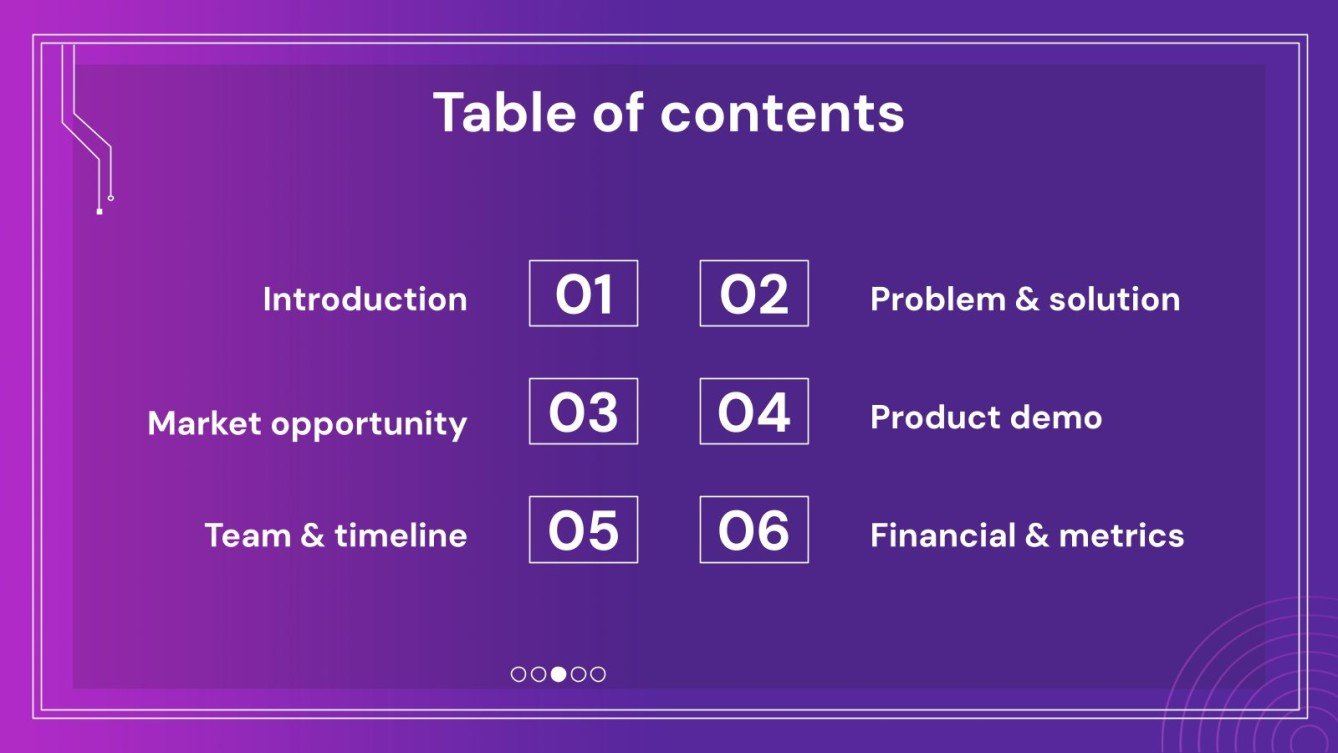 Software Project Pitch Deck Presentation