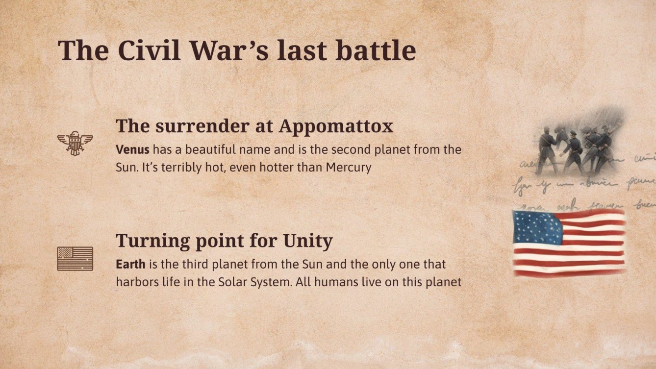 Civil War and Reconstruction - History | Google Slides