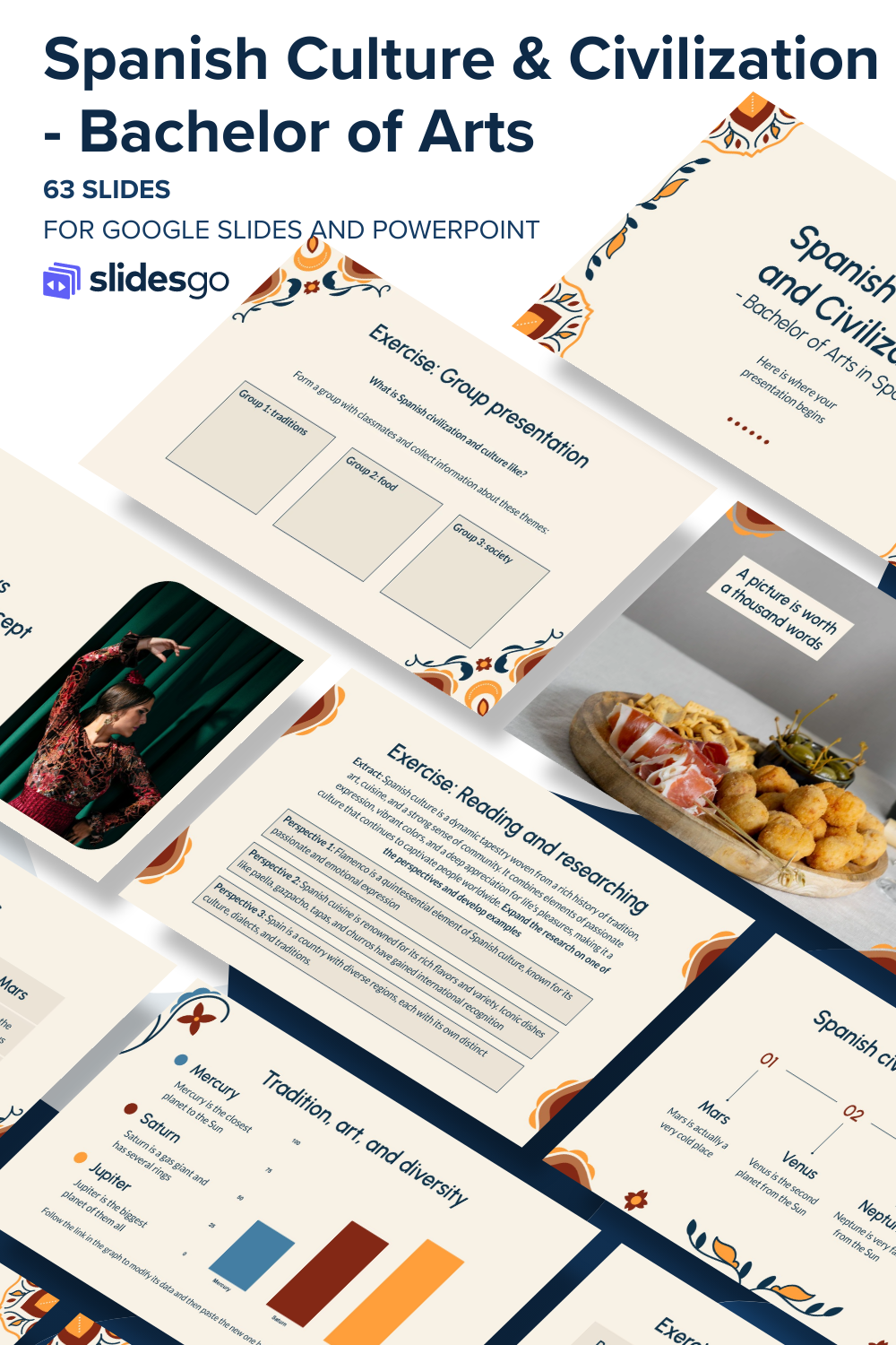 Spanish Culture and Civilization | Google Slides & PPT