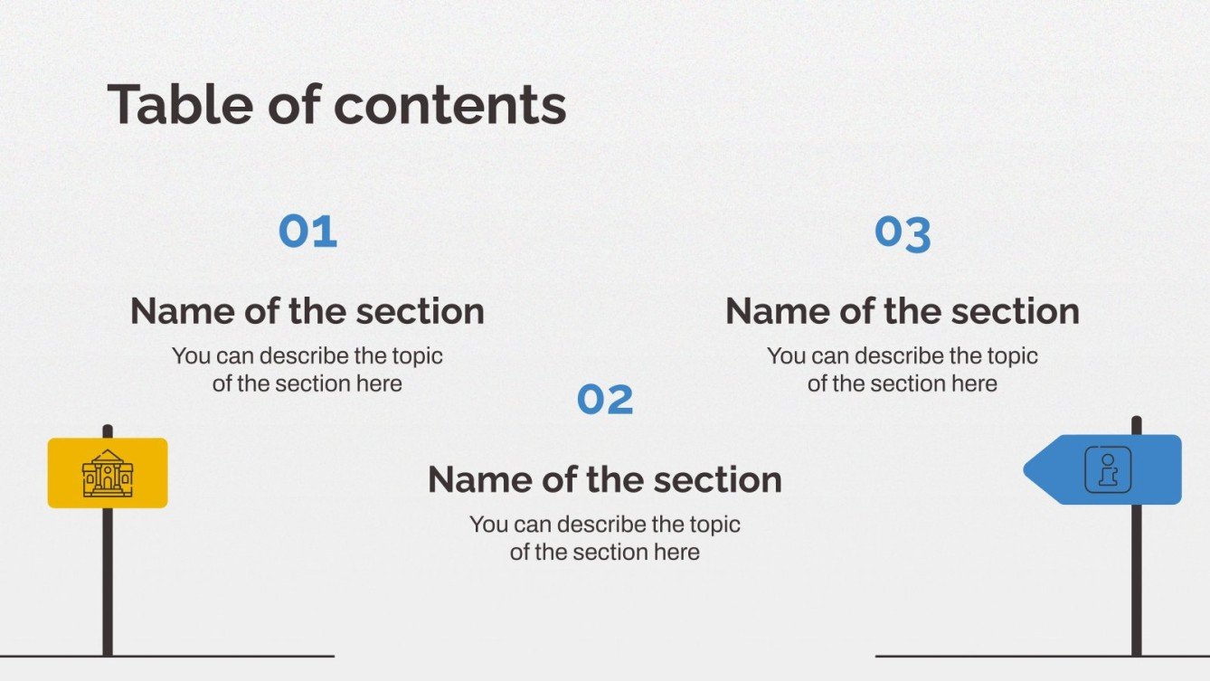Signage for Wayfinding Presentation