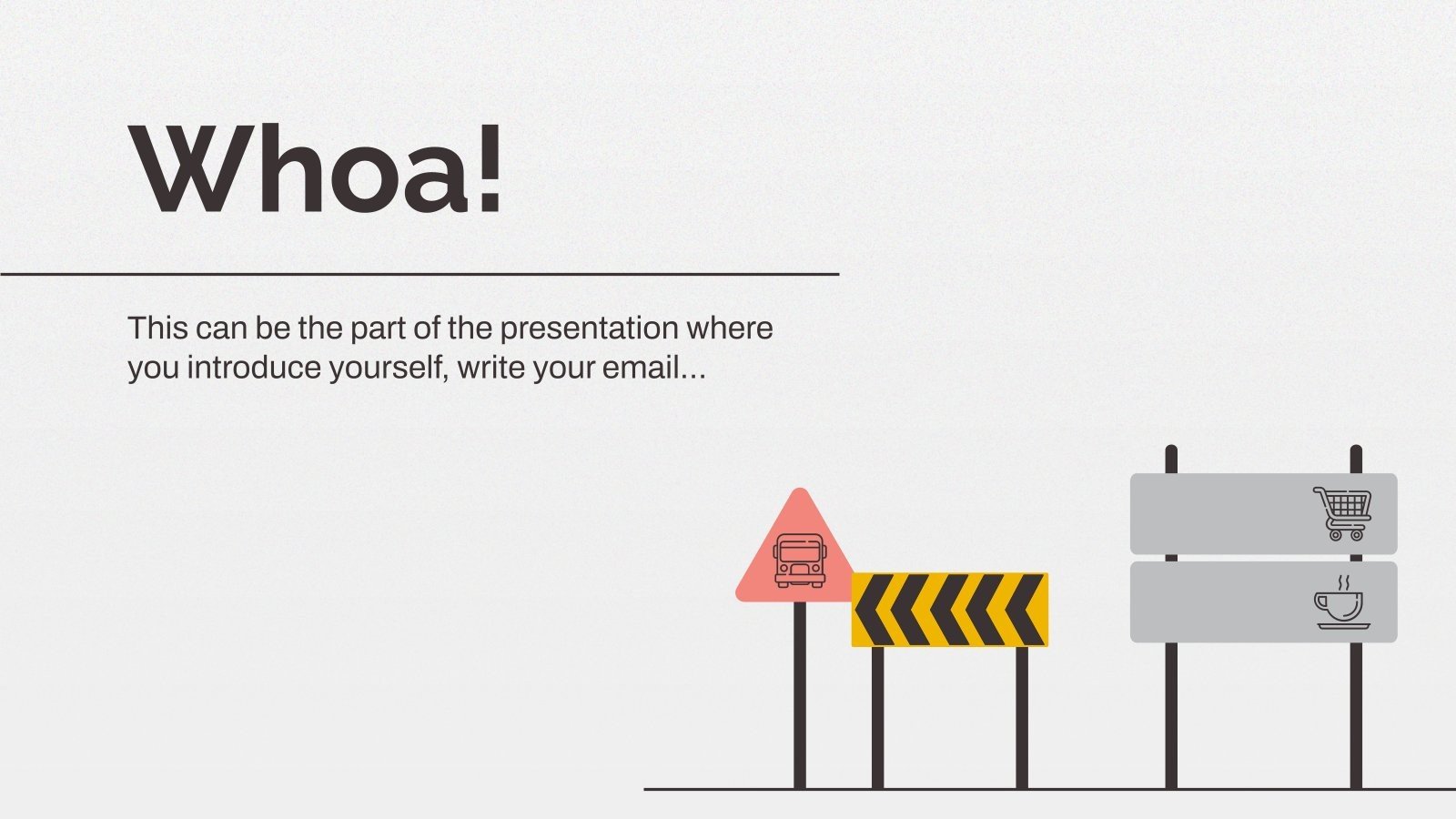 Signage for Wayfinding Presentation