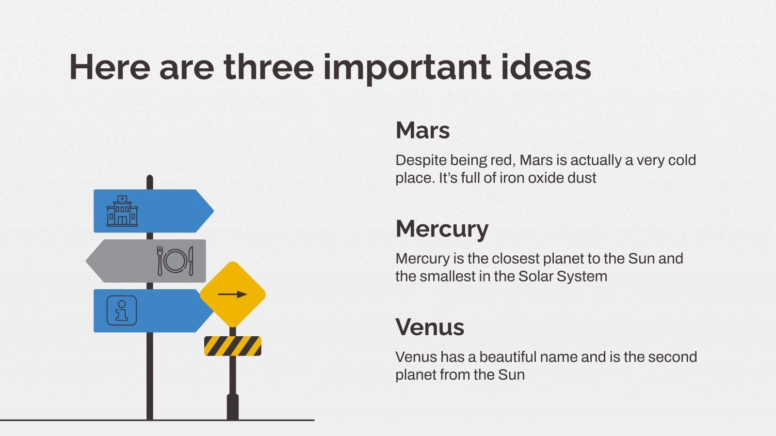 Signage for Wayfinding Presentation