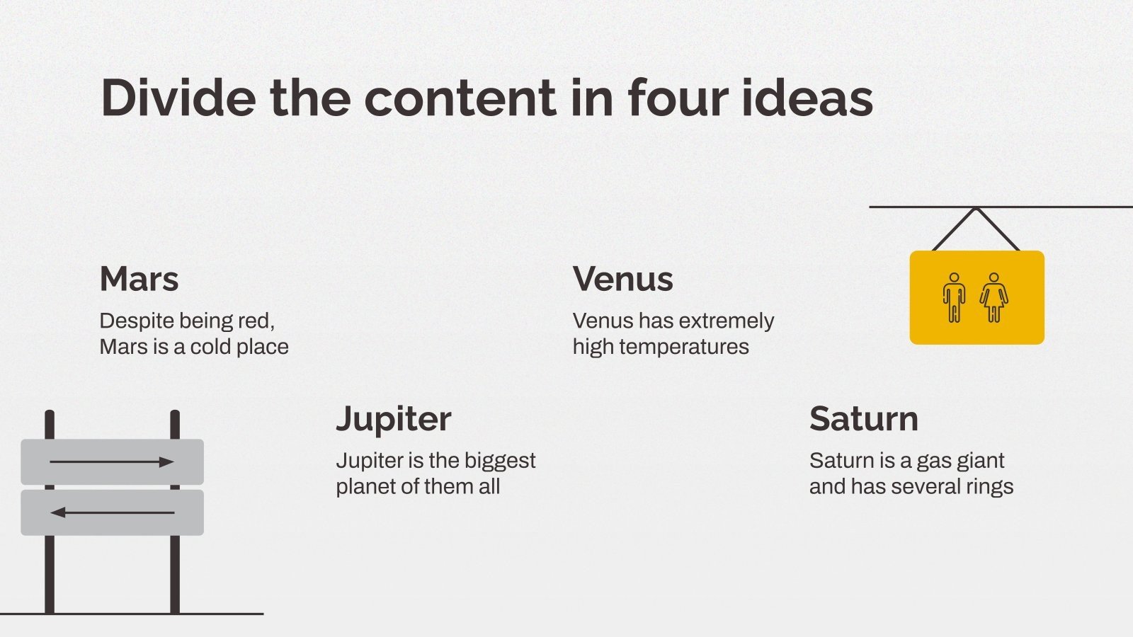 Signage for Wayfinding Presentation