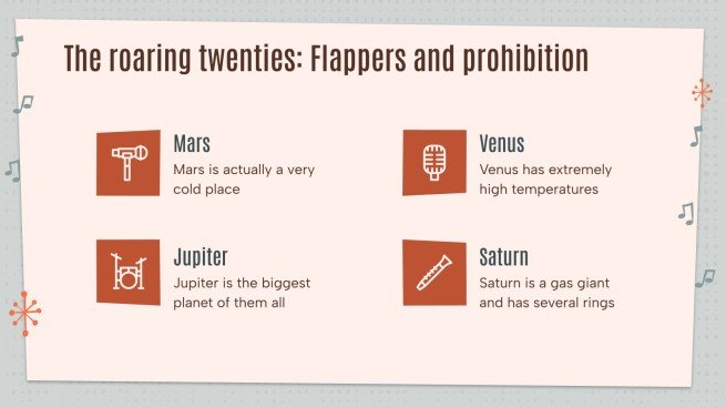 Roaring Twenties and the Jazz Age Presentation