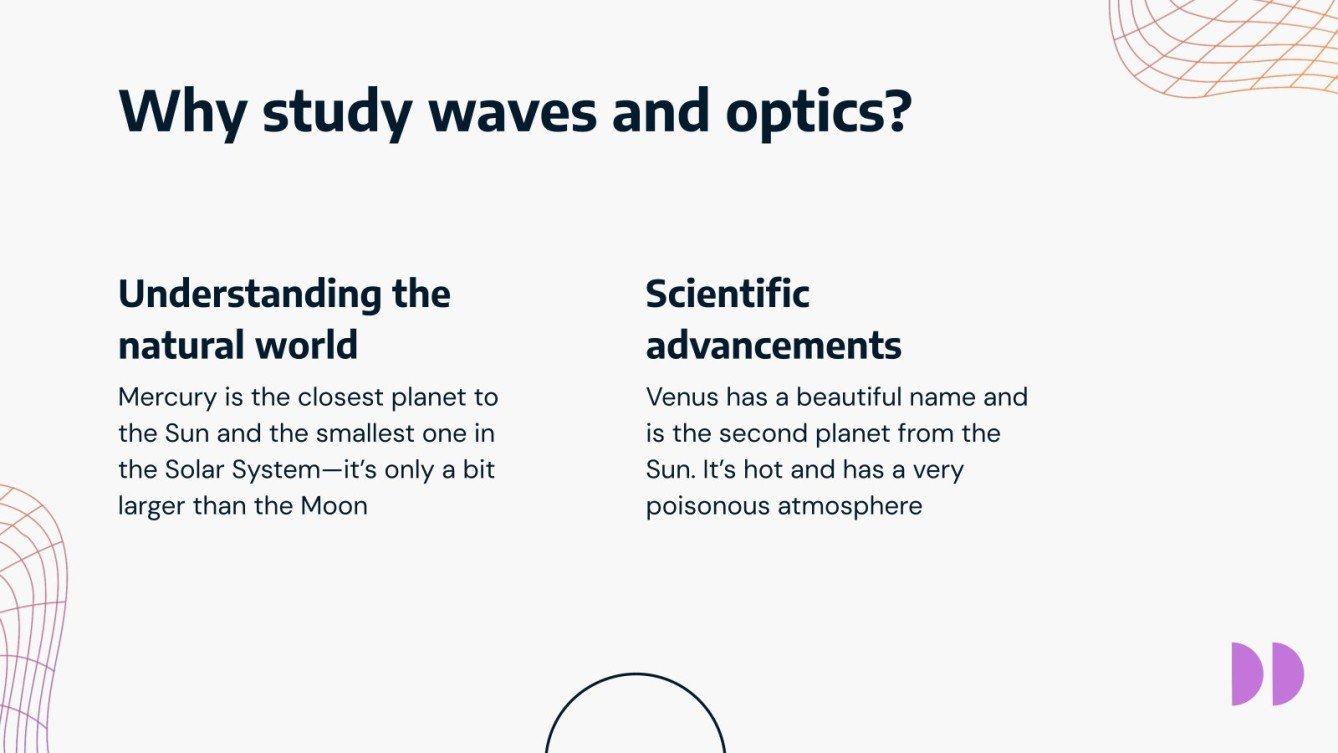 Waves and Optics - Science - 10th Grade Presentation