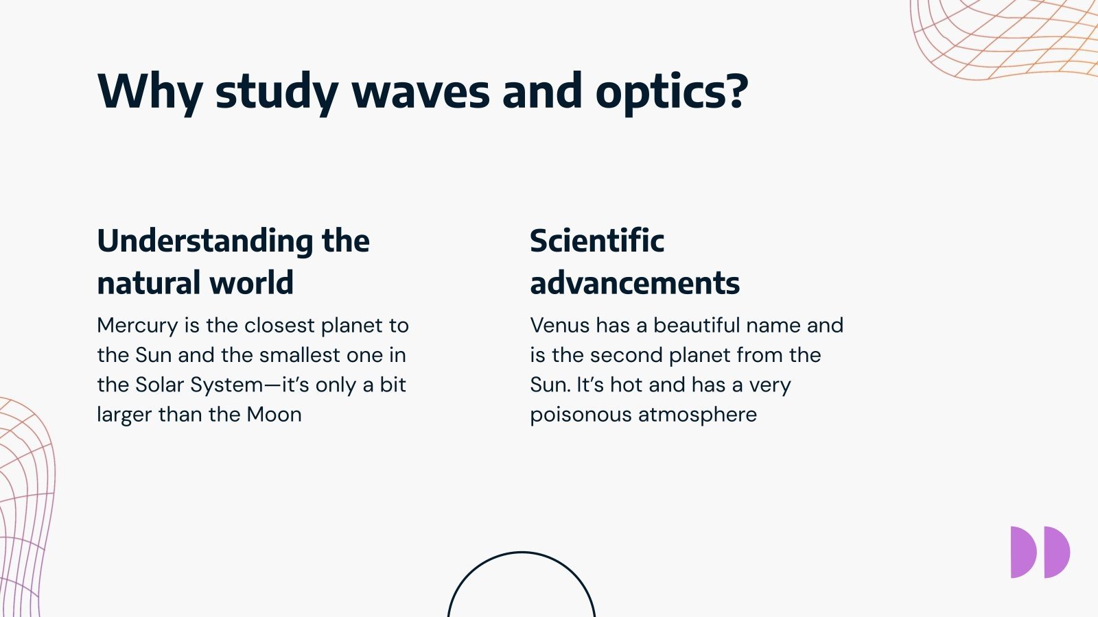 Waves and Optics - Science - 10th Grade Presentation
