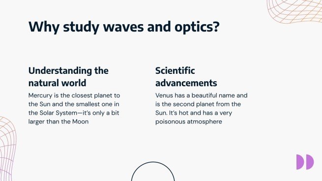 Waves and Optics - Science - 10th Grade Presentation