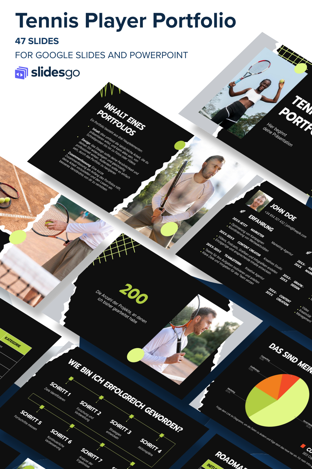Tennis Player Portfolio Presentation