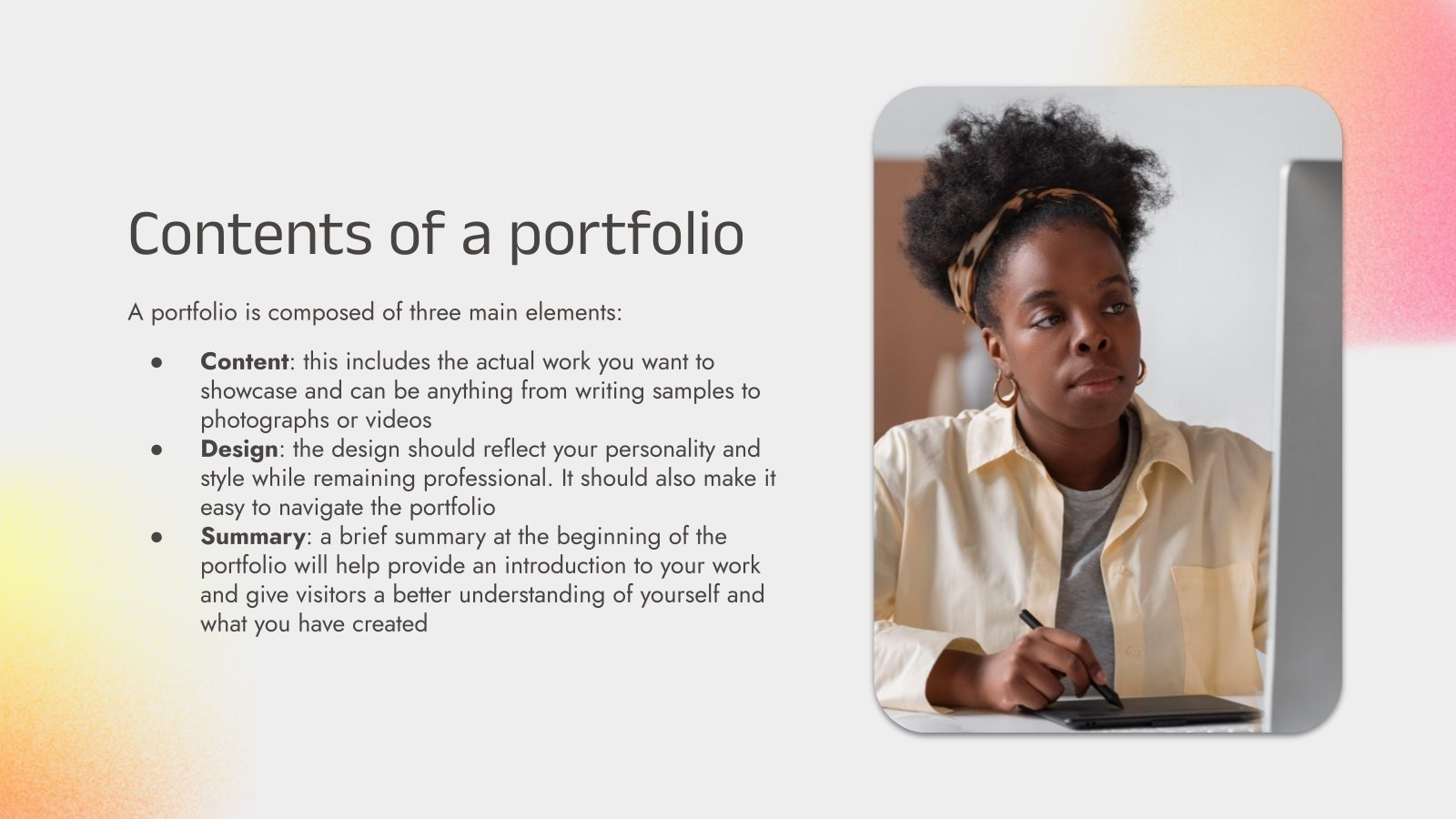 Gradient Effects Portfolio Presentation