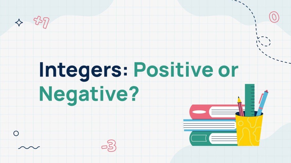 Integers: Positive or Negative? - Presentation