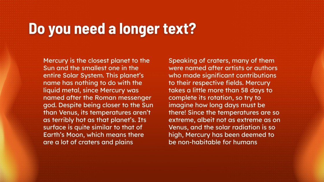 High Temperature Warning | Google Slides e PowerPoint