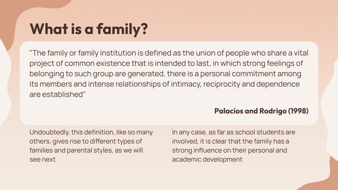 The Family and its Functions Presentation