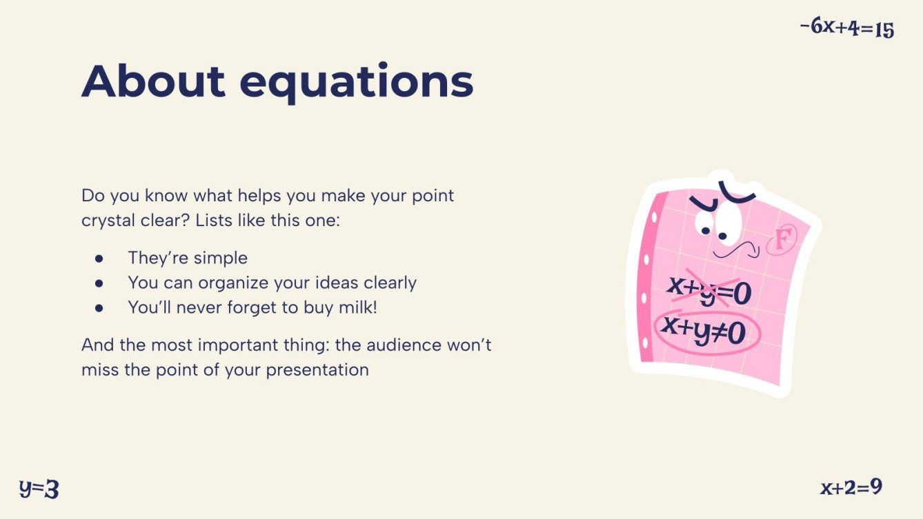 Systems of Equations and Inequalities - Math - 9th Grade