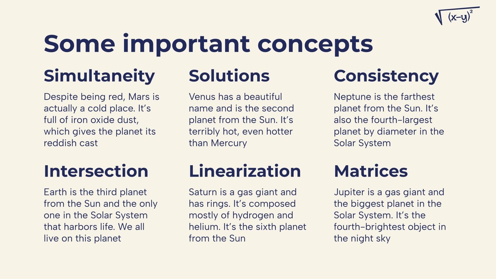 Systems of Equations and Inequalities - Math - 9th Grade