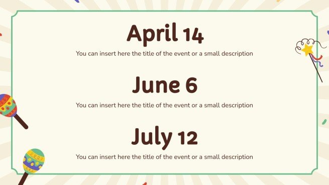 Carnival Festivals Newsletter Presentation