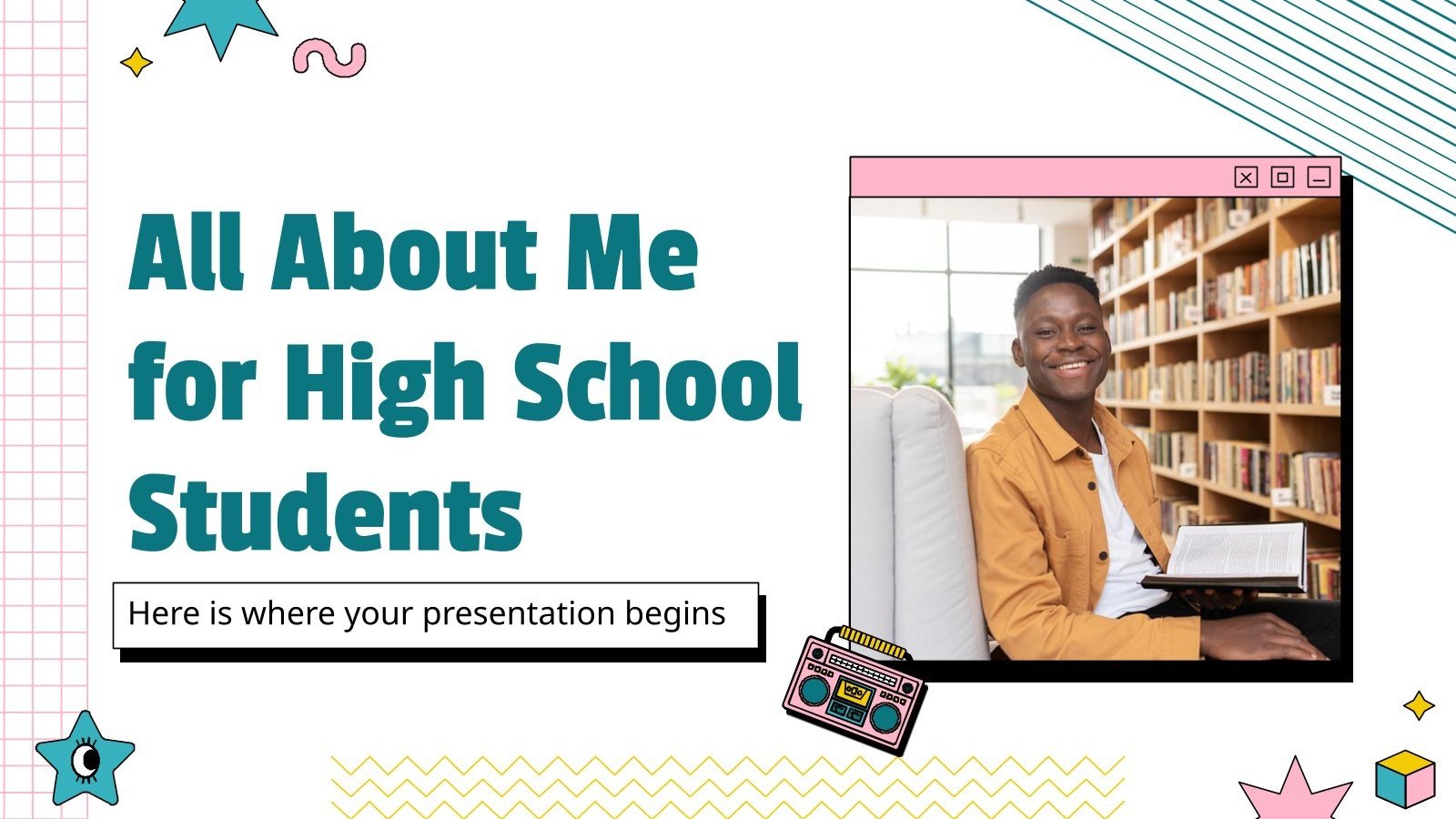 All About Me for High School Students Presentation