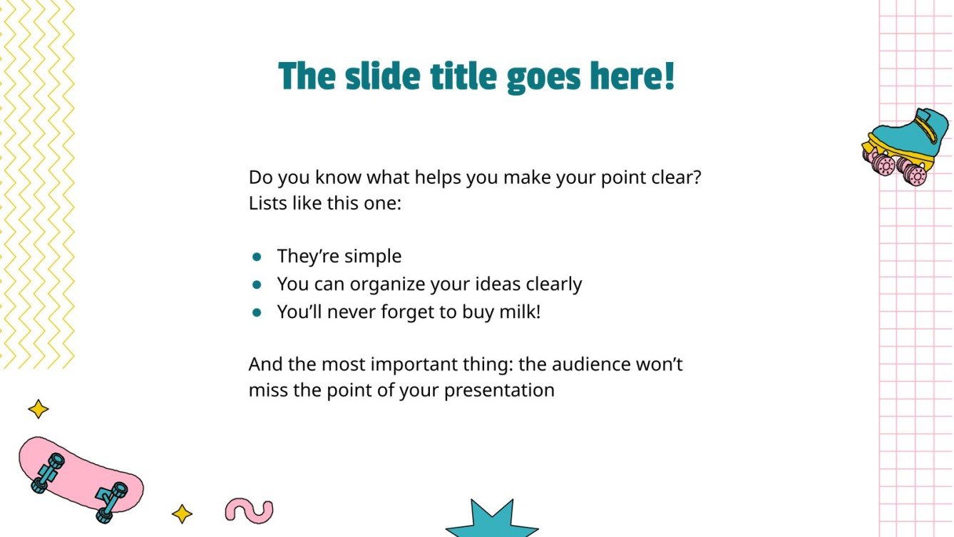 All About Me for High School Students Presentation