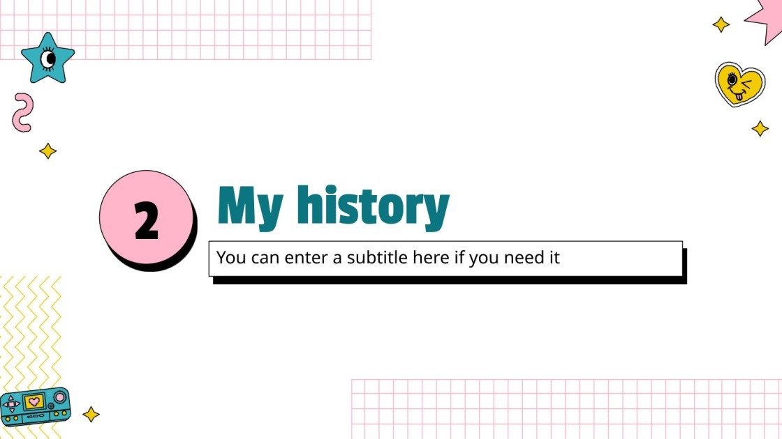 All About Me for High School Students Presentation