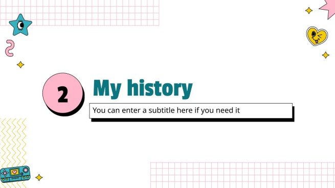 All About Me for High School Students Presentation