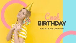 Cumpleaños genial | Plantilla de Google Slides y PowerPoint