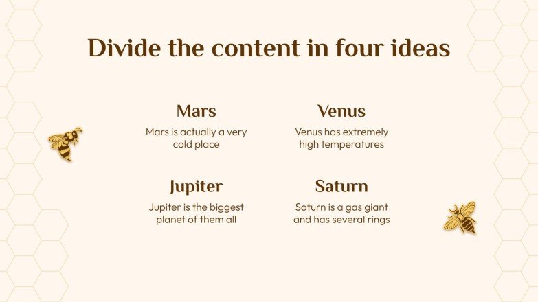 Bee Background Presentation