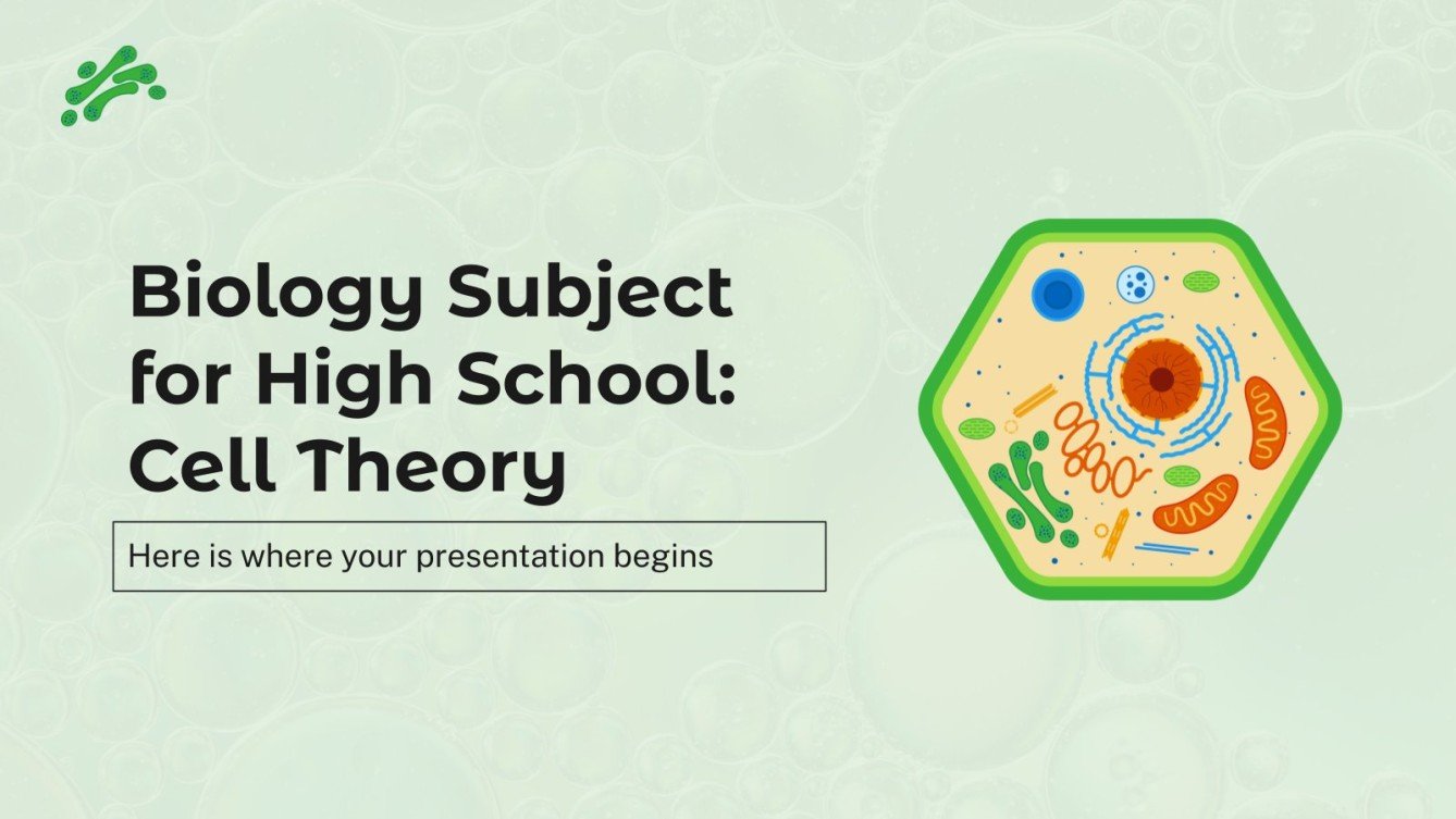 Free Google Slides & PowerPoint templates about cells