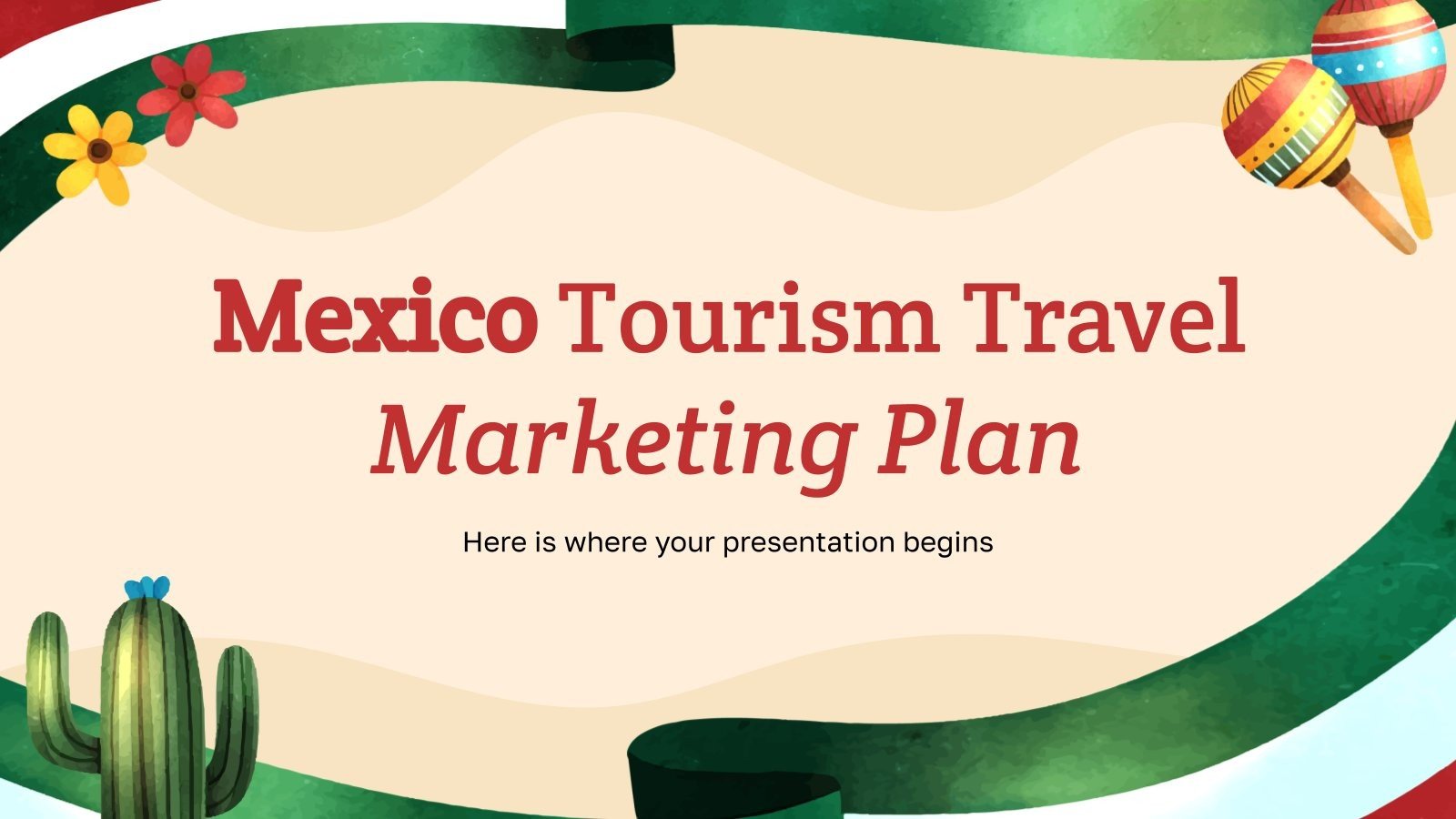 Plantillas gratis sobre México para Google Slides y PowerPoint