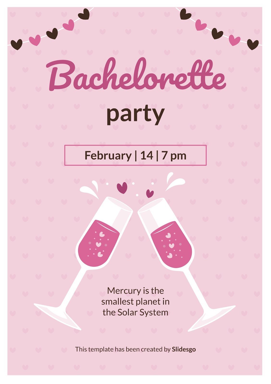 Bachelorette Party Invitation Template