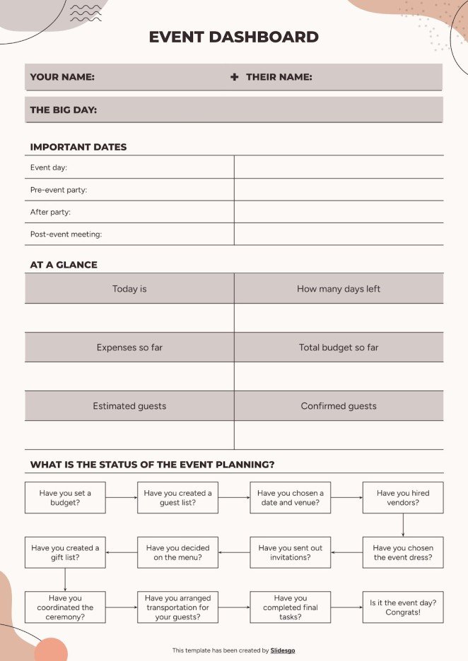 Event Agenda Template