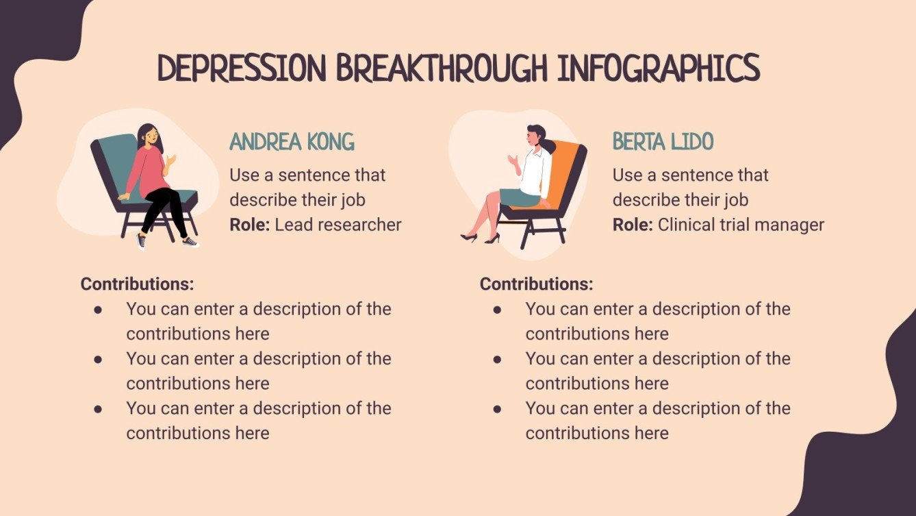 Depression Breakthrough Infographics Template