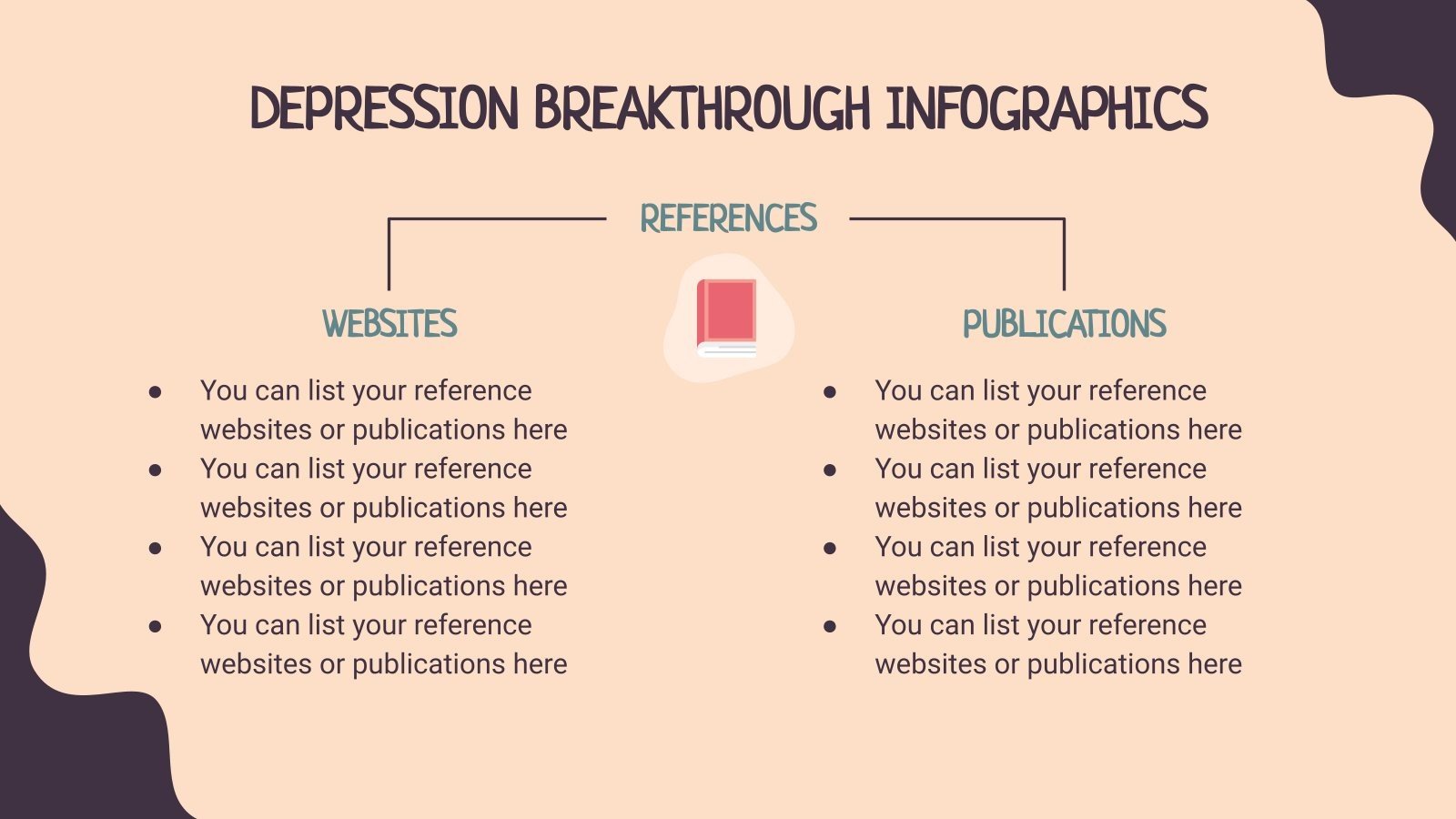 Depression Breakthrough Infographics Template