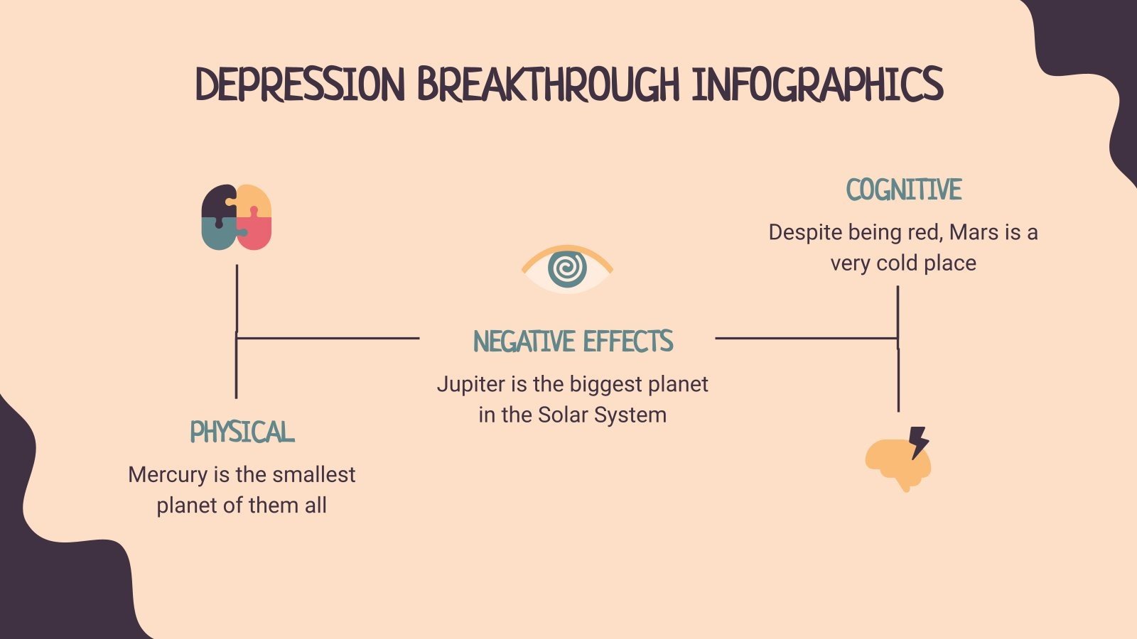 Depression Breakthrough Infographics Template
