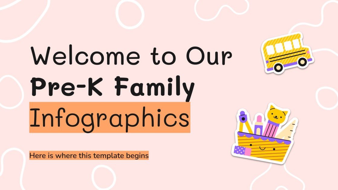 Welcome to Our Pre-K Family Infographics Template