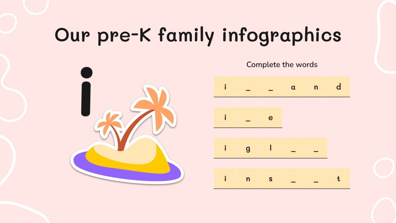 Welcome to Our Pre-K Family Infographics Template