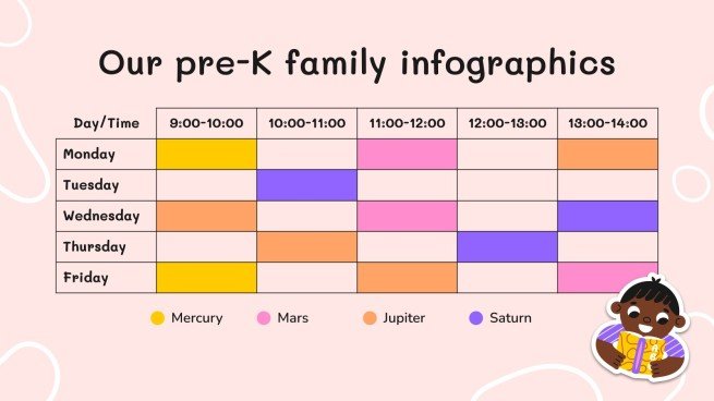 Welcome to Our Pre-K Family Infographics Template