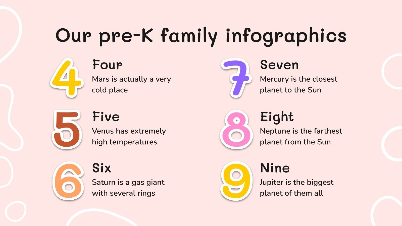 Welcome to Our Pre-K Family Infographics Template