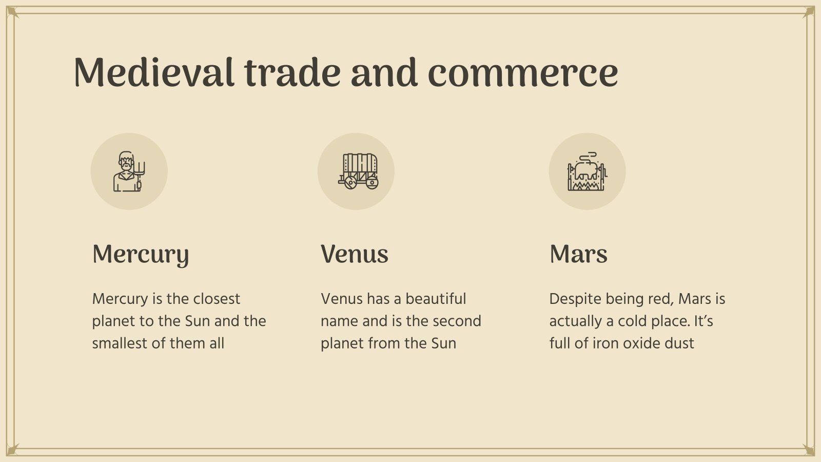 Medieval Europe in the Middle Ages- 9th Grade Presentation