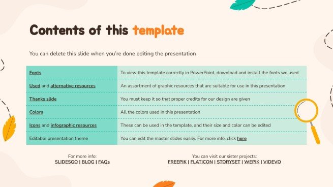 Scavenger Hunt for Kids Presentation