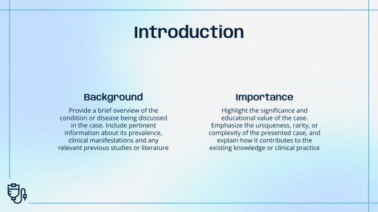Parenteral Nutrition Case Report Presentation