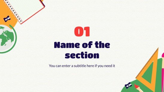 School Supplies for Kids! Presentation