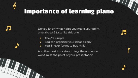 Let's Learn Piano Presentation