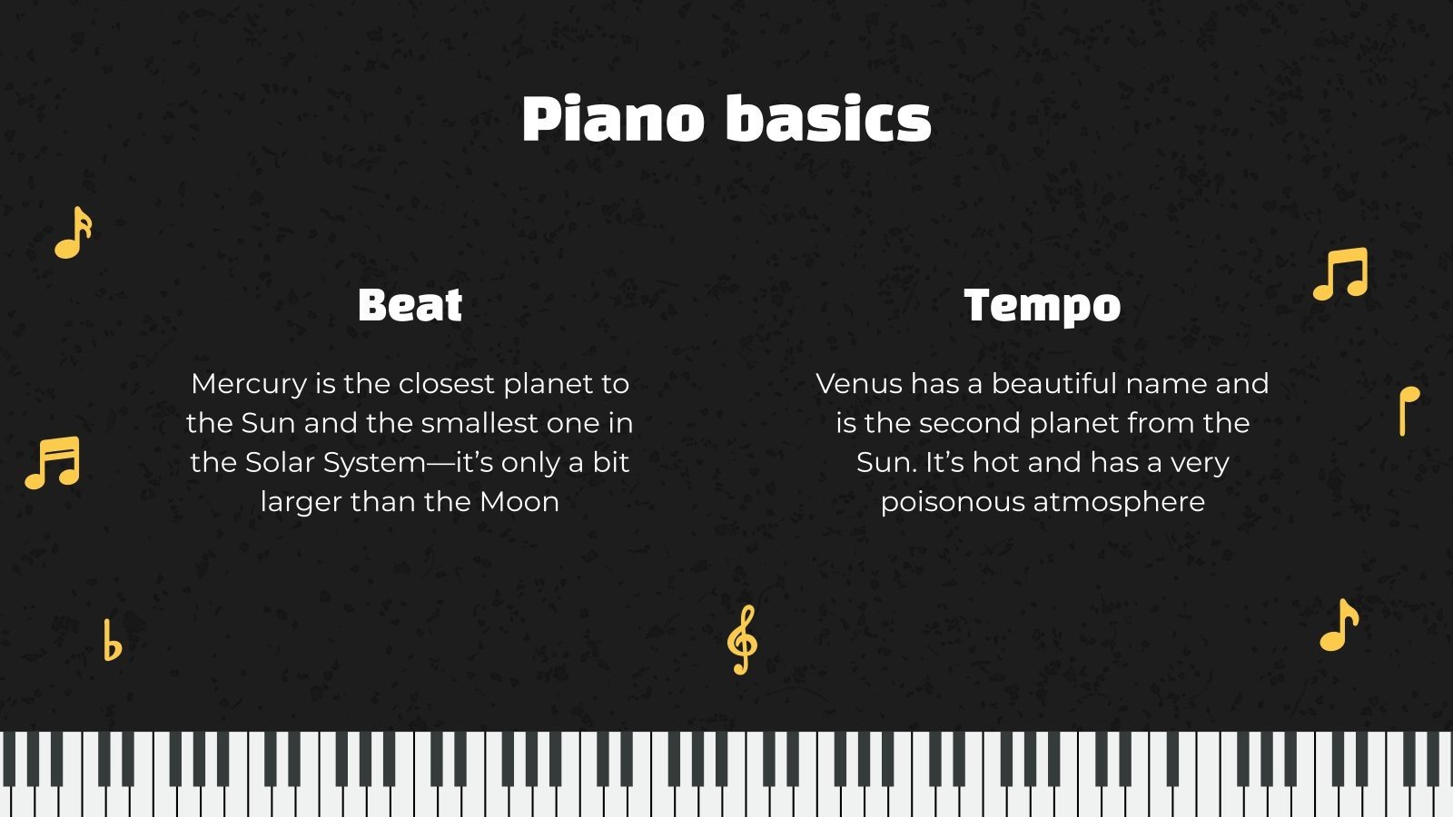 Let's Learn Piano Presentation
