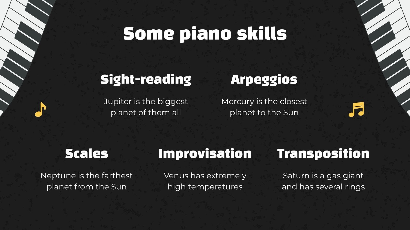 Let's Learn Piano Presentation