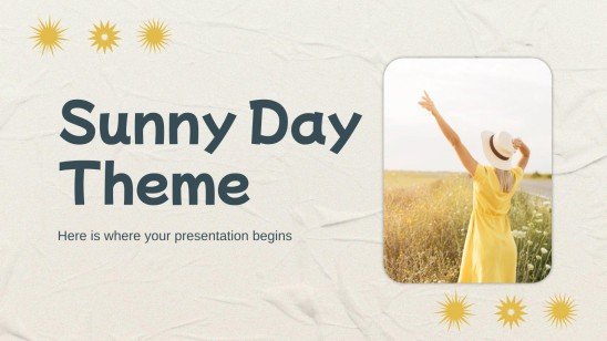 Sunny Day Theme Presentation